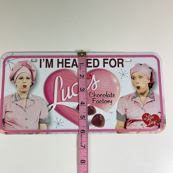I Love Lucy | Wall Decor | I Love Lucy License Plate Tin Sign | Poshmark